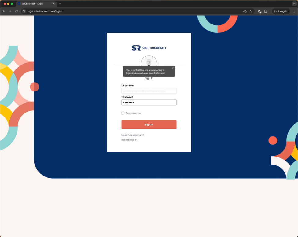 Set up Multi-Factor Authentication on your Solutionreach Account