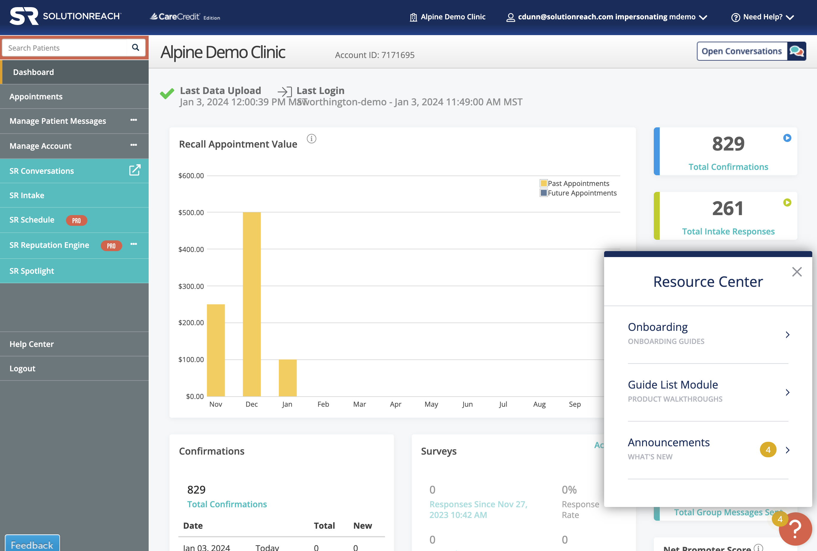 Access onboarding and walkthrough guides
