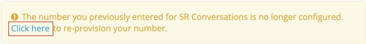 Troubleshoot SR Conversations